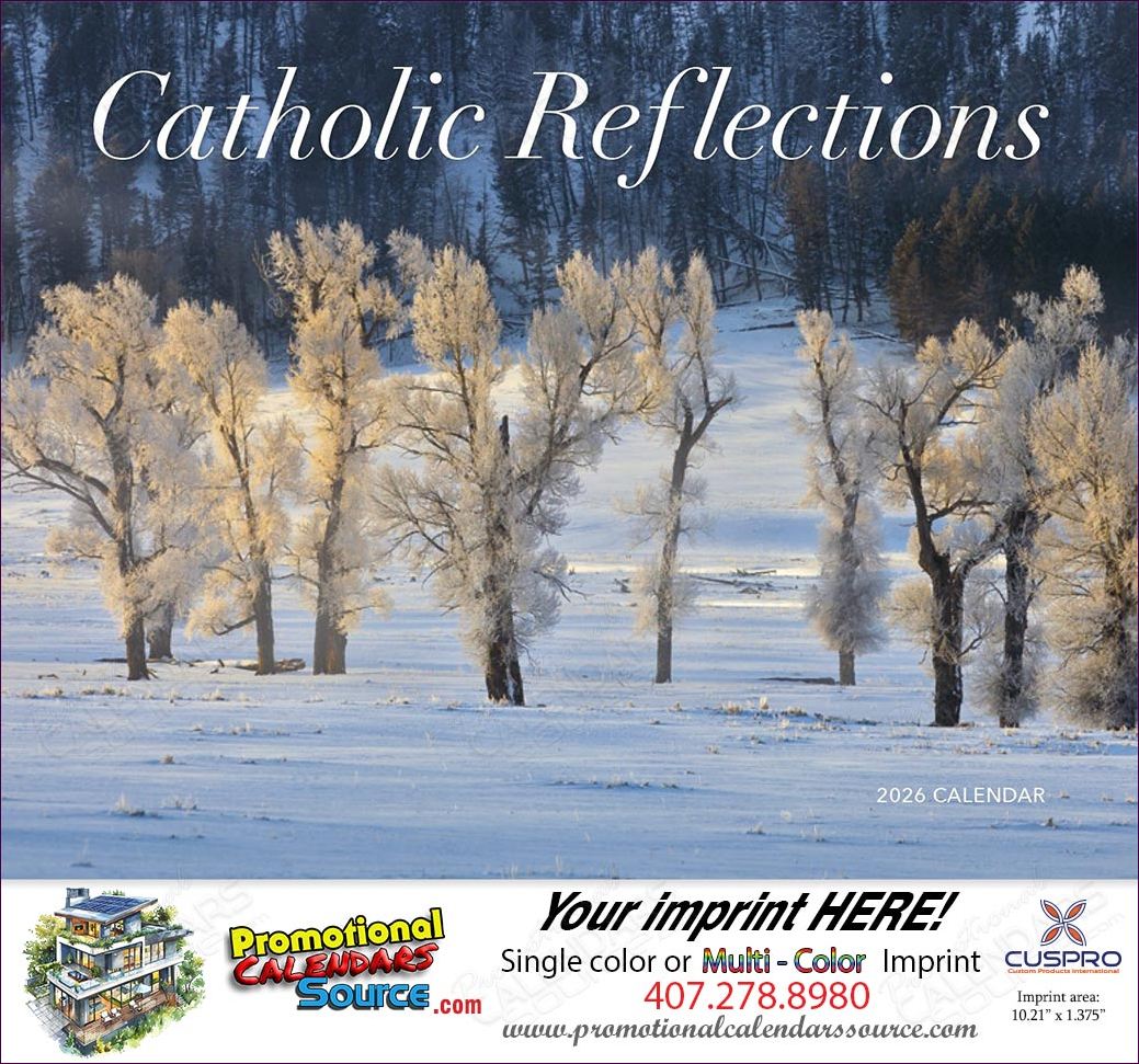 Catholic Reflections Promotional Calendar - Stapled